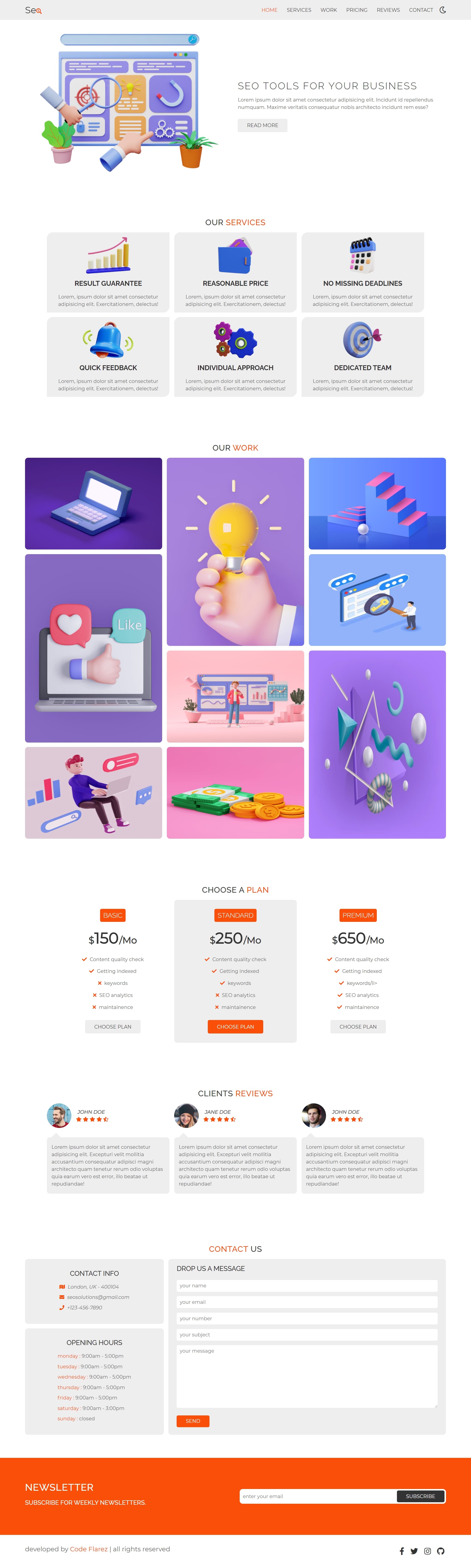 CodeFlare - web developer